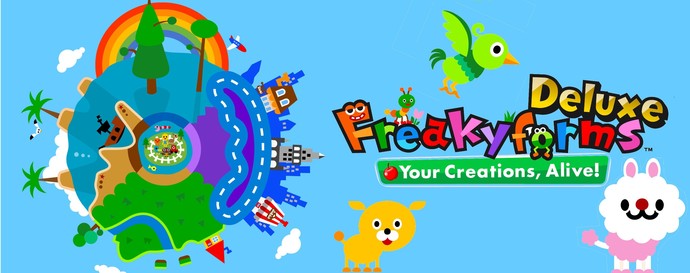 Freakyforms Deluxe: Your Creations, Alive! (3DS) | Game Hub | Outcyders