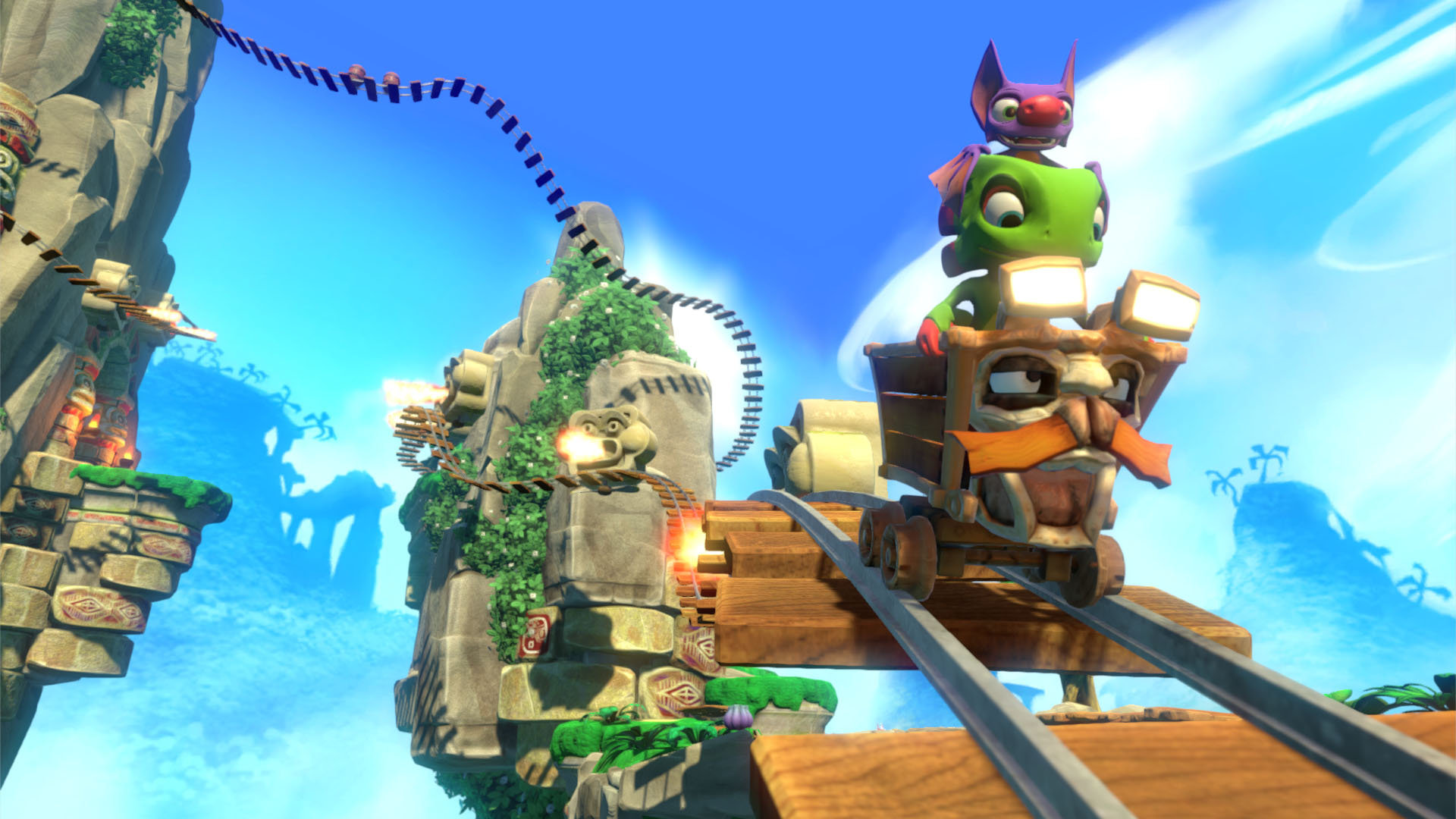 First Look: Colourful platform revival in Yooka-Laylee | Outcyders