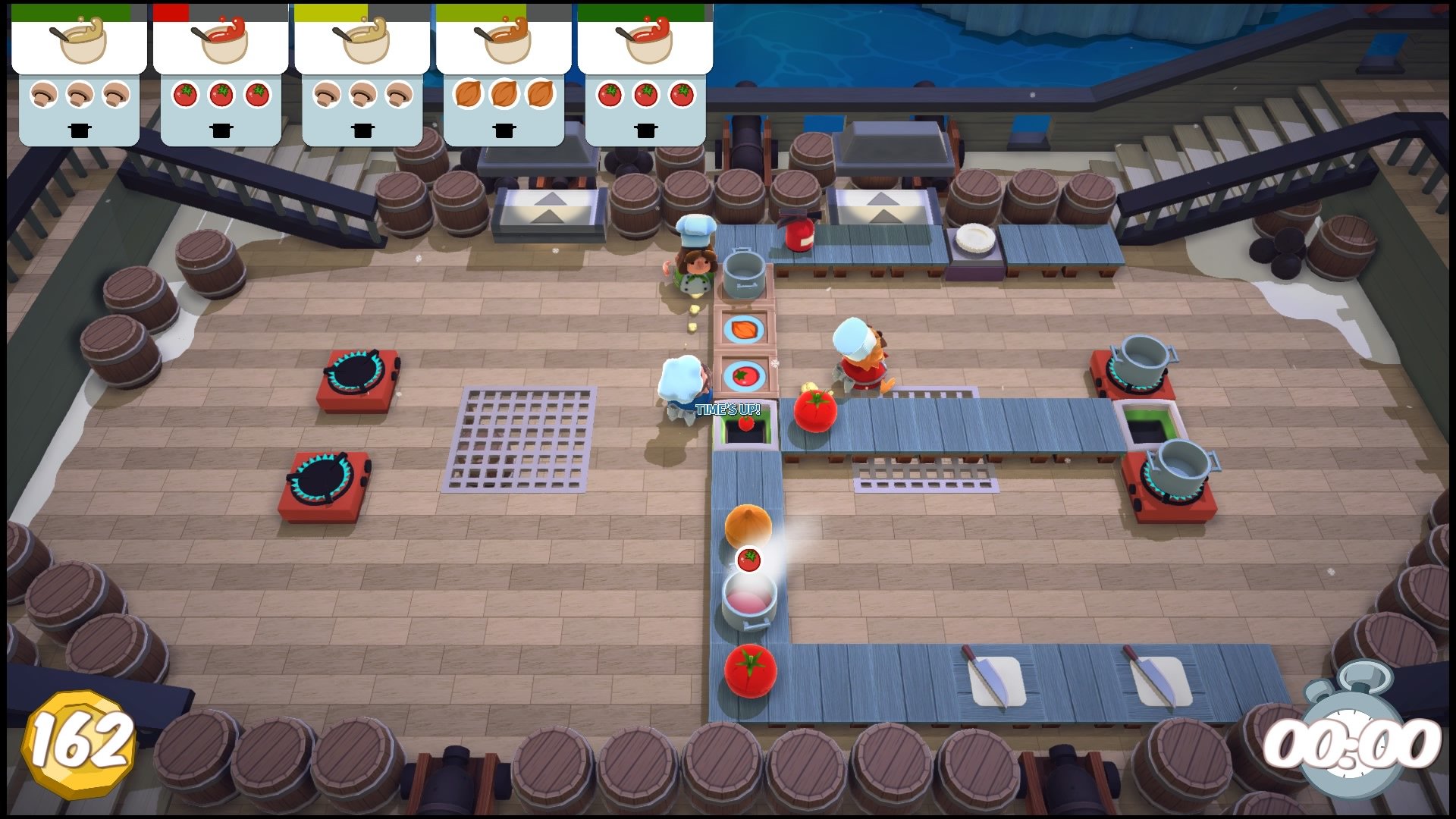 Overcooked Review: Kitchen Nightmares | Outcyders