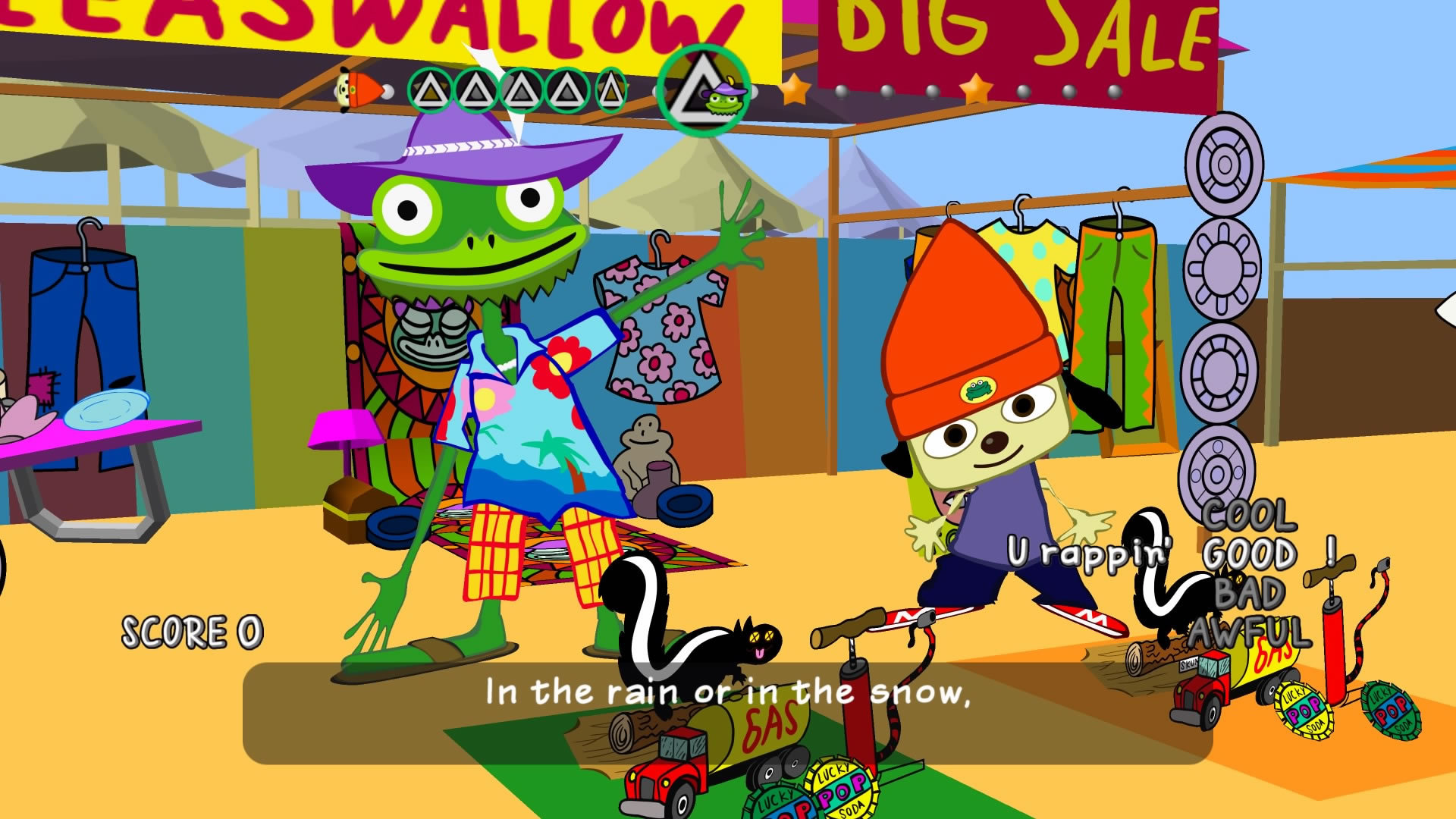 PaRappa the Rapper Remastered Review | Outcyders