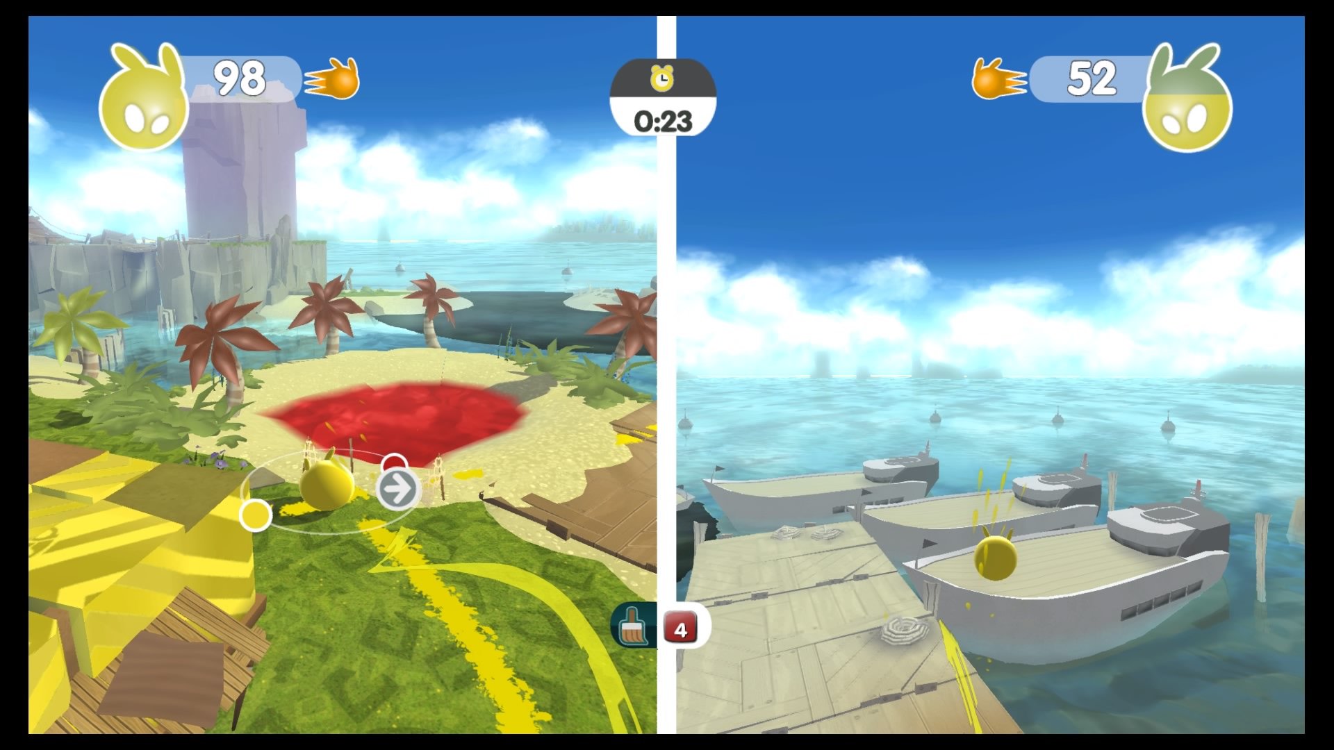 De Blob 2 Remastered Review: Painting the Town Red (and Blue, and Green ...